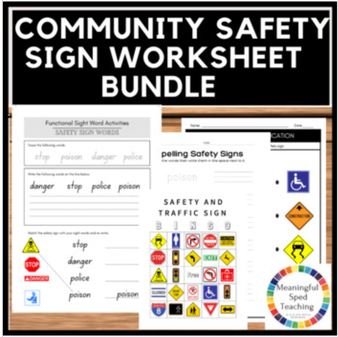 Safety Signs For Kids Printable